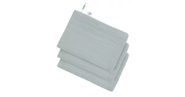 Lässig Muslin Wash Glove Set 3 pcs powder blue : Lassig-eshop.cz
