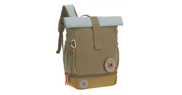 Lässig Mini Rolltop Backpack Nature olive : Lassig-eshop.cz